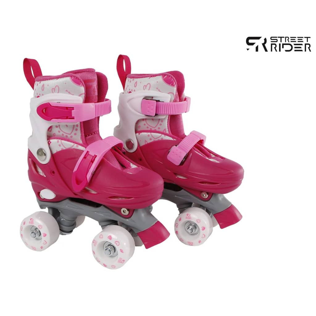 Street Rider Patines ajustables rosas 27-30 | vidaXL.es
