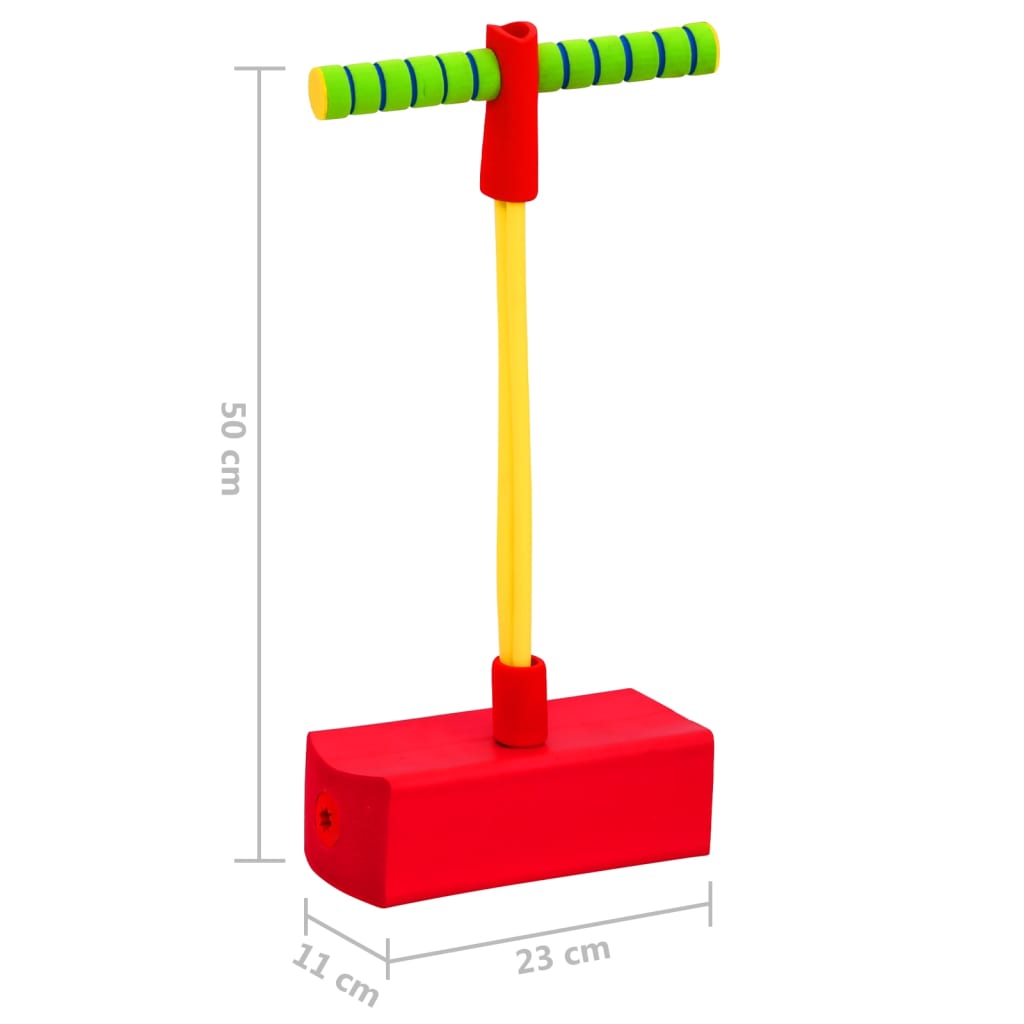vidaXL Saltador de palo de pogo para niños 50 cm | vidaXL.es